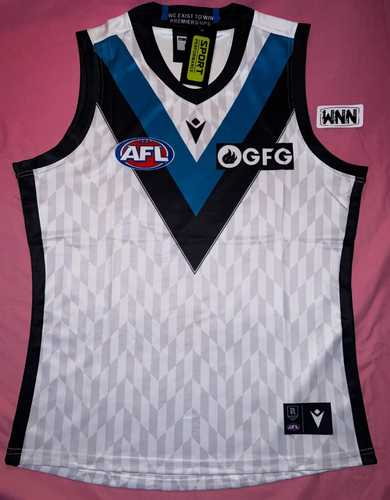 Port Adelaide POWER 2023 Away AFL Jersey / Guernsey *Small* QLD Seller ...