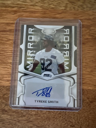 2023 Certified Tyreke Smith AUTO /199 WHITE SP #MS99 Panini Seahawks ...