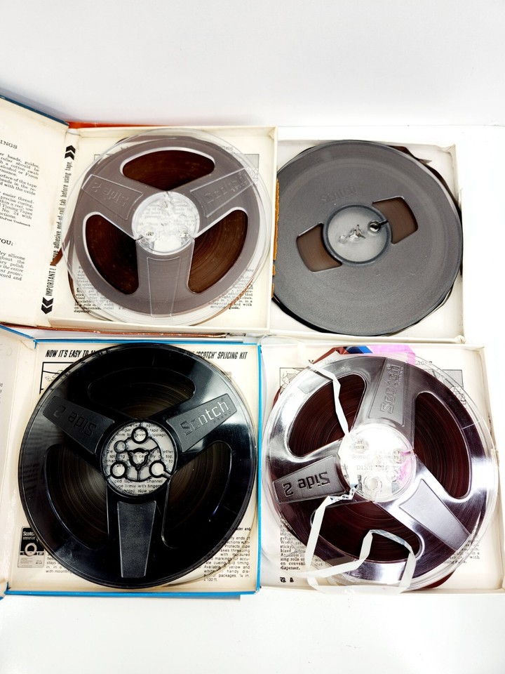 Lot of 20 Used Reel To Reel Tapes 7” Scotch 3M Recording Tape | eBay