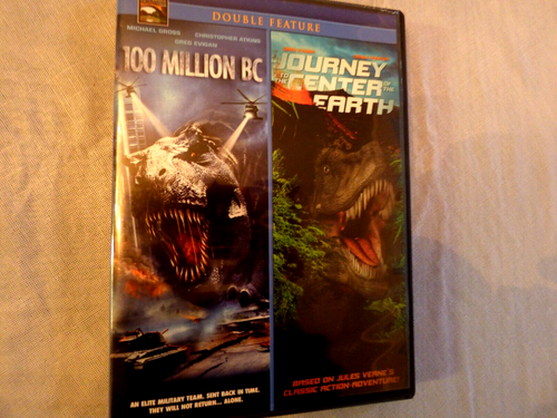 DVD Double Feature 100 Million BC/Journey to the Center of the Earth ...