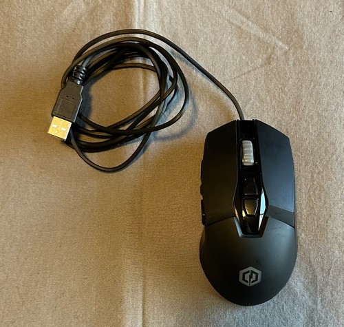 CyberPower M1 131 301 Wired Elite Gaming Optical Mouse PC LED RGB ...