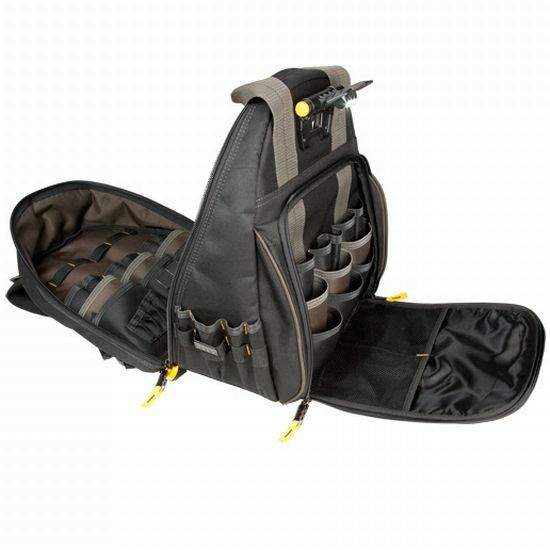 CLC Tech Gear 53 Pocket LED Lighted Tool Backpack | eBay