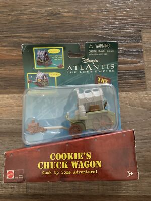 Disney Atlantis The Lost Empire Cookies Chuck Wagon Vehicle Mattel | eBay