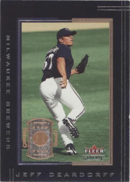 2002 Fleer Genuine - Genuine Upside Jeff Deardorff #112 /2002 for sale online | eBay