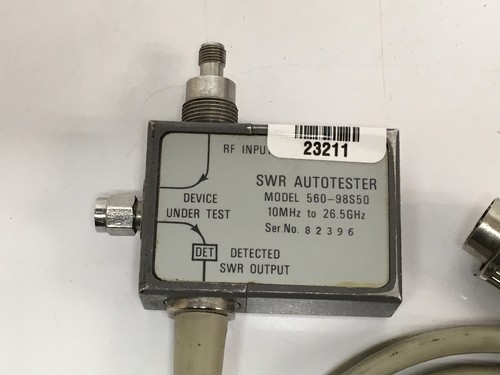 Test, Measurement & Inspection Wiltron 560-98S50-1 SWR Autotester 10MHz ...
