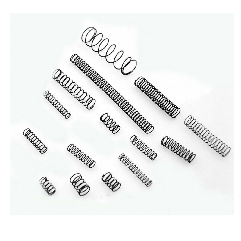 Spring Steel Small Compression Springs Wire Dia.0.3mm-0.5mm OD 2mm-10mm ...