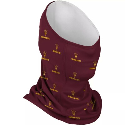 Arizona State Sun Devils Colosseum Adult SPF 50 Repeat Logo Neck Gaiter ...