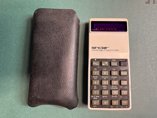 Sinclair Programmable Calculator - Working | eBay