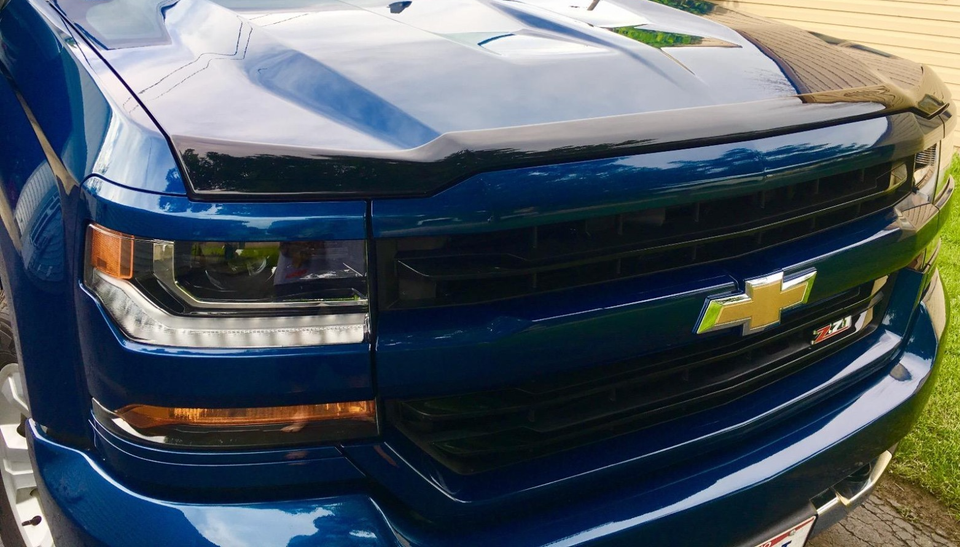 Aeroskin Smoke Hood Protector Bug Shield Deflector for 2016-2018 ...