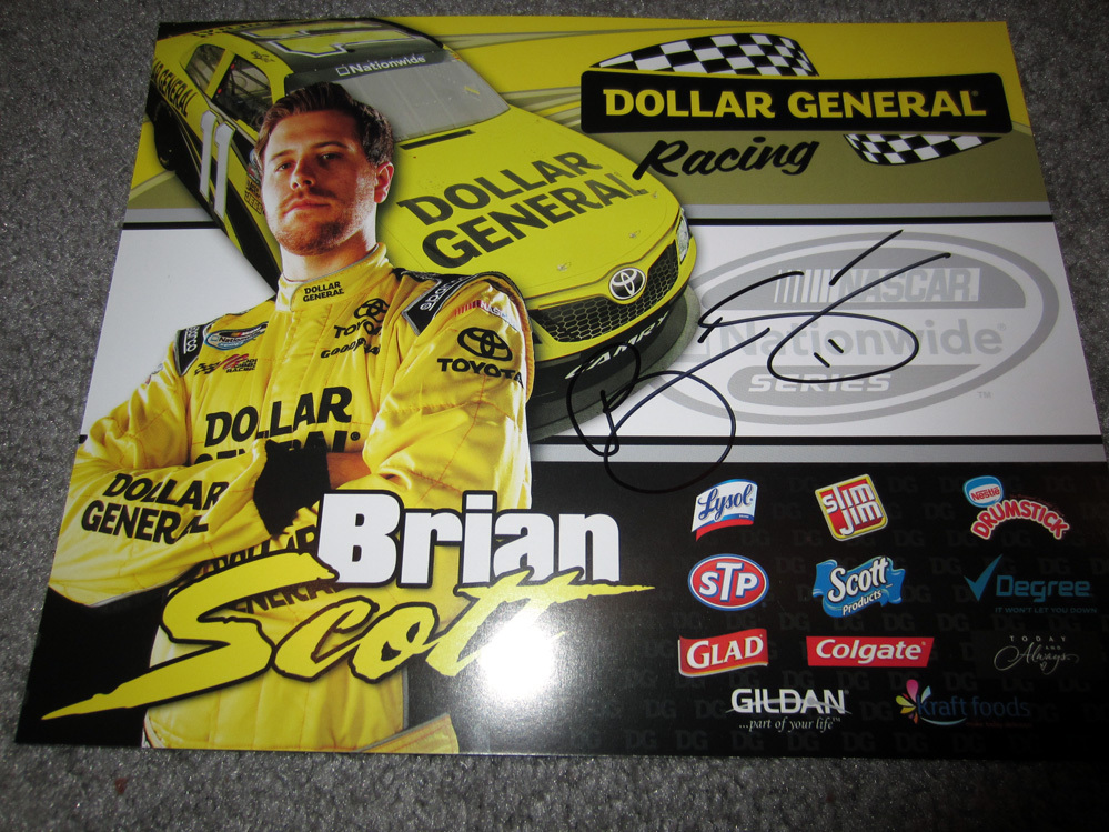 Race Car Driver Brian Scott