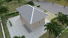 26x18 Feet Small House 8x5.5 Meter 1 Bed 1 bath Gross Hipped Roof (A4 ...