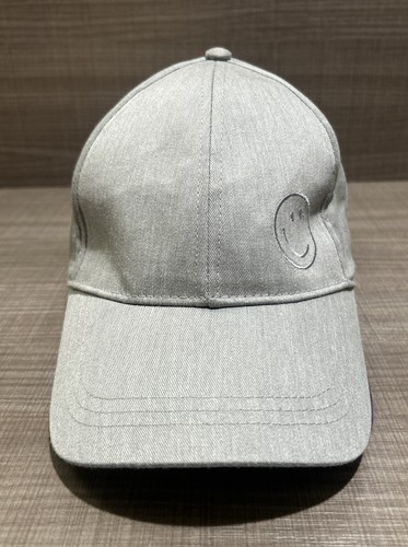 ALDI Gear Capsule Collection 2023 Gray Baseball Cap Hat with Happy Face ...