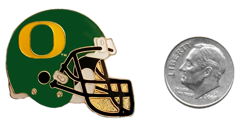 Oregon Ducks Pins RARE University of Oregon Pin Football Helmet College ...