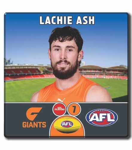 2024 AFL GWS Giants Football Club - ASH, Lachie | eBay