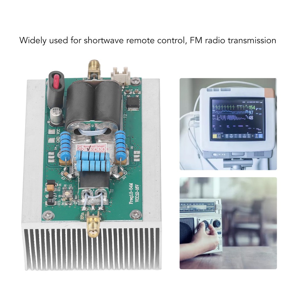 Shortwave Power Amplifier 30W HF RF Linear Amp For Ham Radio SMA Female ...