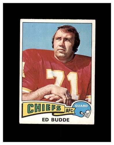 1975 TOPPS FOOTBALL #174 Ed Budde KANSAS CITY CHIEFS EX. | eBay