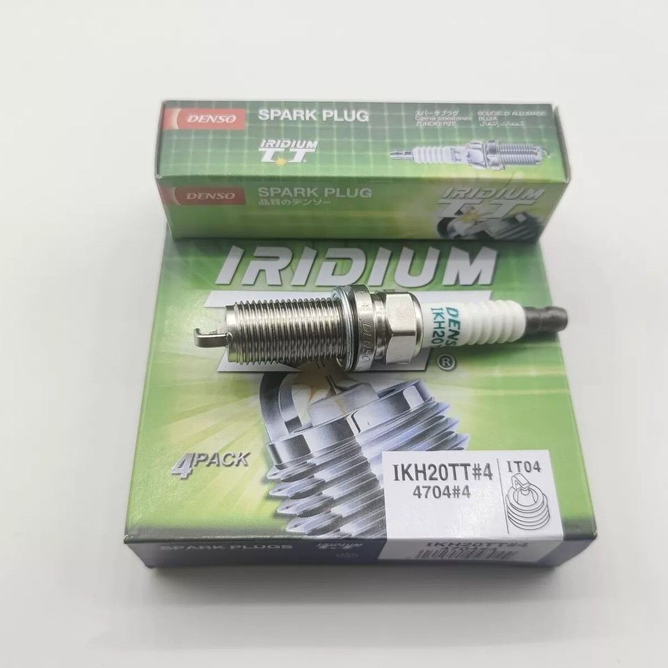 4Pcs New Denso Iridium Spark Plugs 4704 IKH20TT for Subaru Land Rover ...