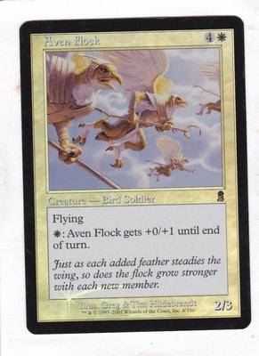 MTG: Odyssey: Foil: Aven Flock | eBay