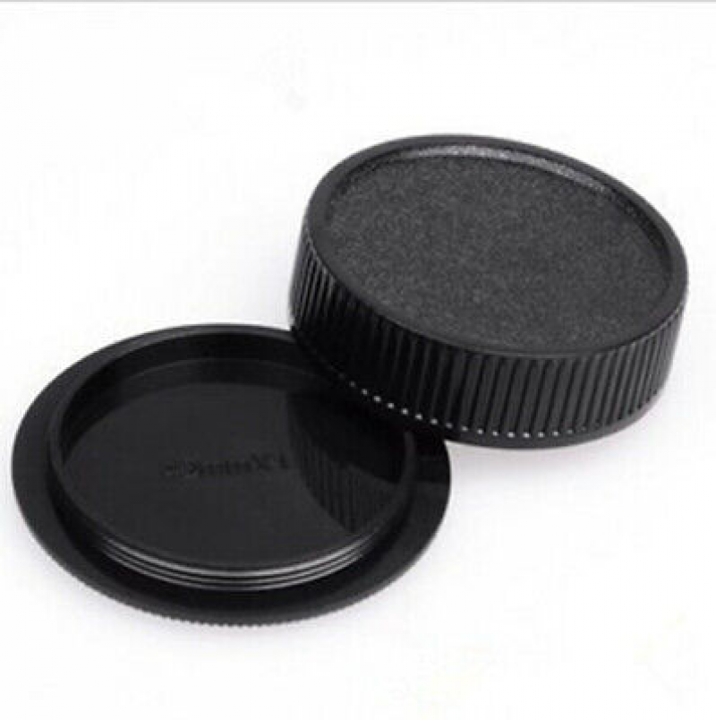 10 x 42mm M42 Screw Lens Rear Cap Back Cover and Camera Body Cap Cover ...