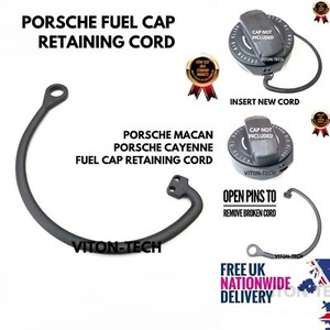 PORSCHE Fuel Cap Retaining Strap Tether Cord PORSCHE MACAN CAYENNE ...