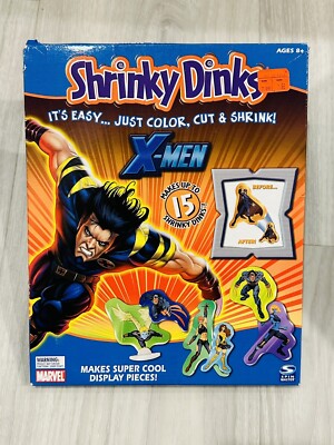 Marvel X-Men Shrinky Dinks Brand NEW SEALED 2003 Spin Master | eBay