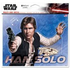 HAN SOLO STAR WARS LOGO CUT MULTI-USE DECAL STICKER 5"X6" DISNEY ...