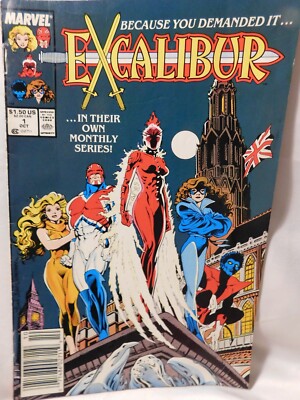 Excalibur Volume 1 Number 1 Marvel Comics 1988 | eBay