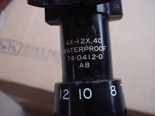 Busnell 4x12x40 Rifle Scope w- Bases | eBay