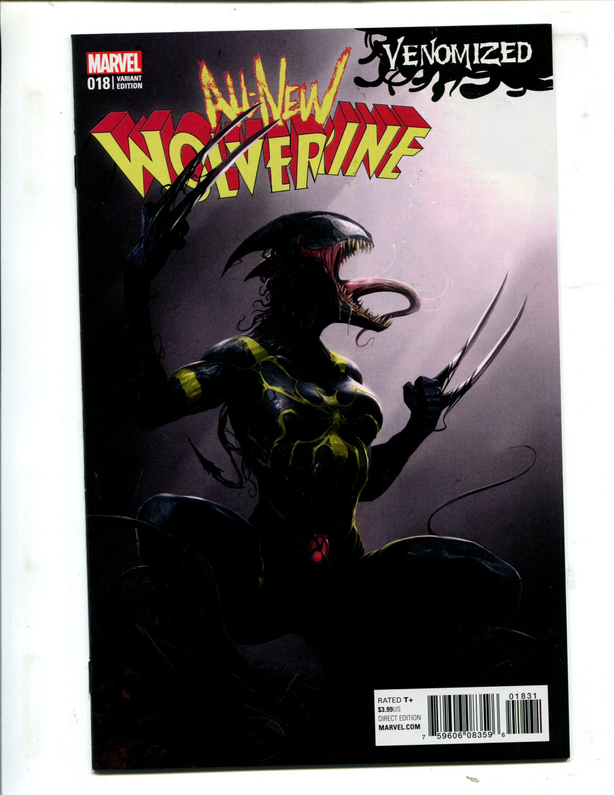 ALL-NEW WOLVERINE #18 VENOMIZED VARIANT COVER! (9.2) | eBay