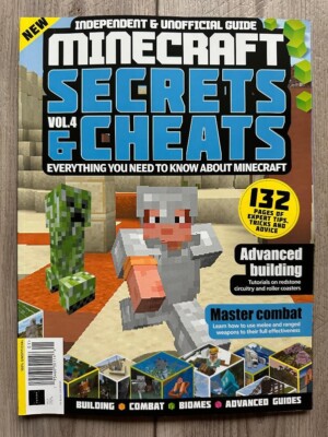 2024 MINECRAFT SECRETS & CHEATS Volume 4 ADVANCED BUILDING Master ...