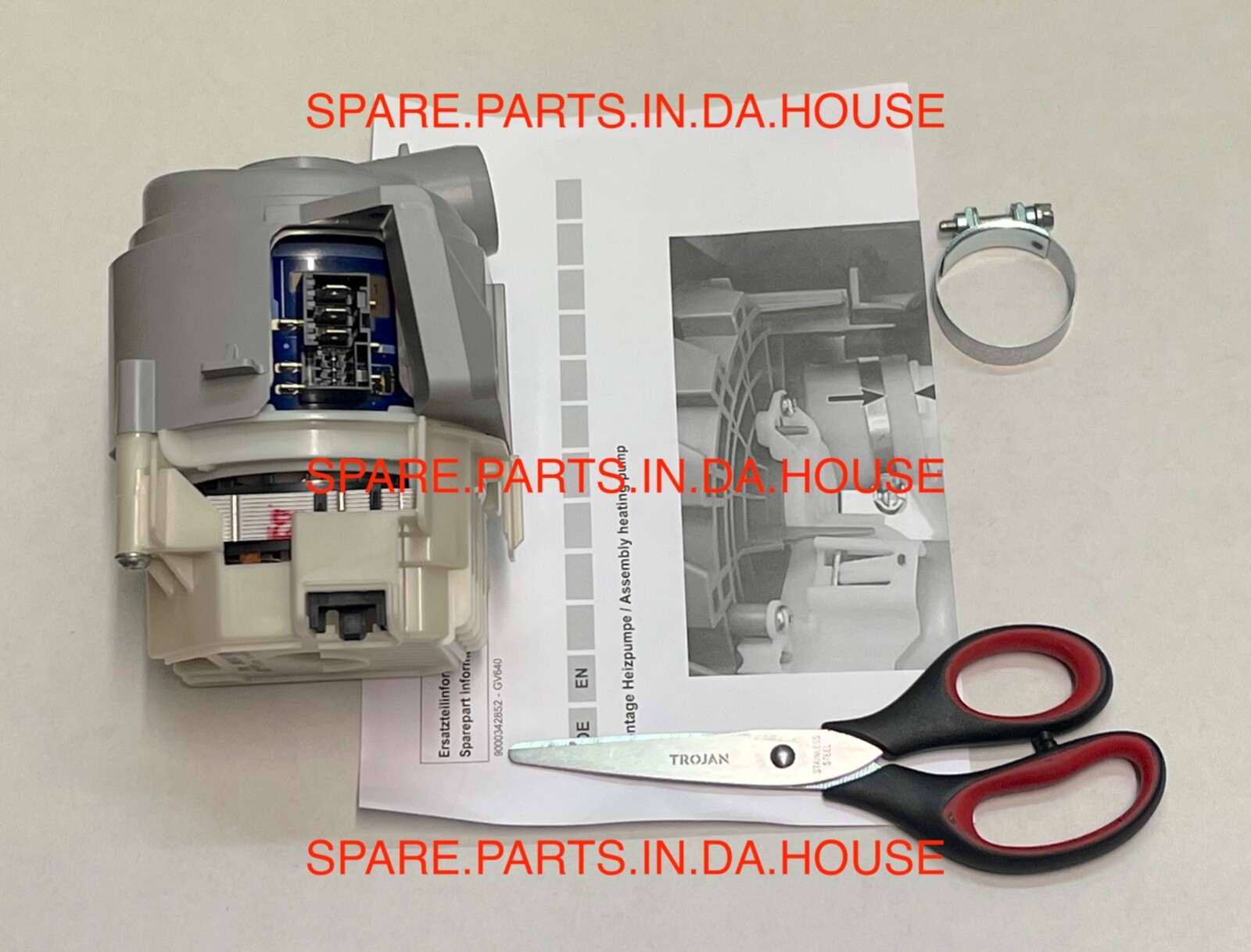 Genuine Bosch Dishwasher Heat Pump Wash Motor SMS2ITW01A/34 SMS2ITW01A ...