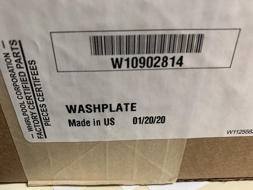 WHIRLPOOL W10902814 WASHPLATE/ OEM/ BRAND NEW | eBay