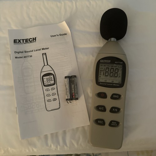 Extech 407730 Digital Sound Level Meter | eBay