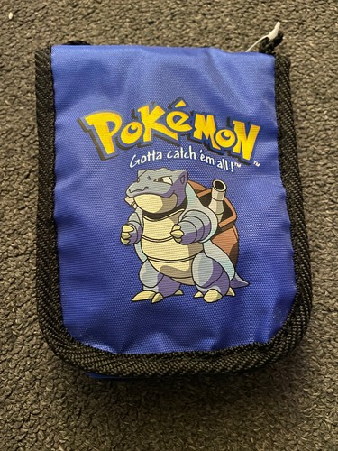 Pokemon Gameboy Color Pouch Vintage Handheld Console Case BLASTOISE ...