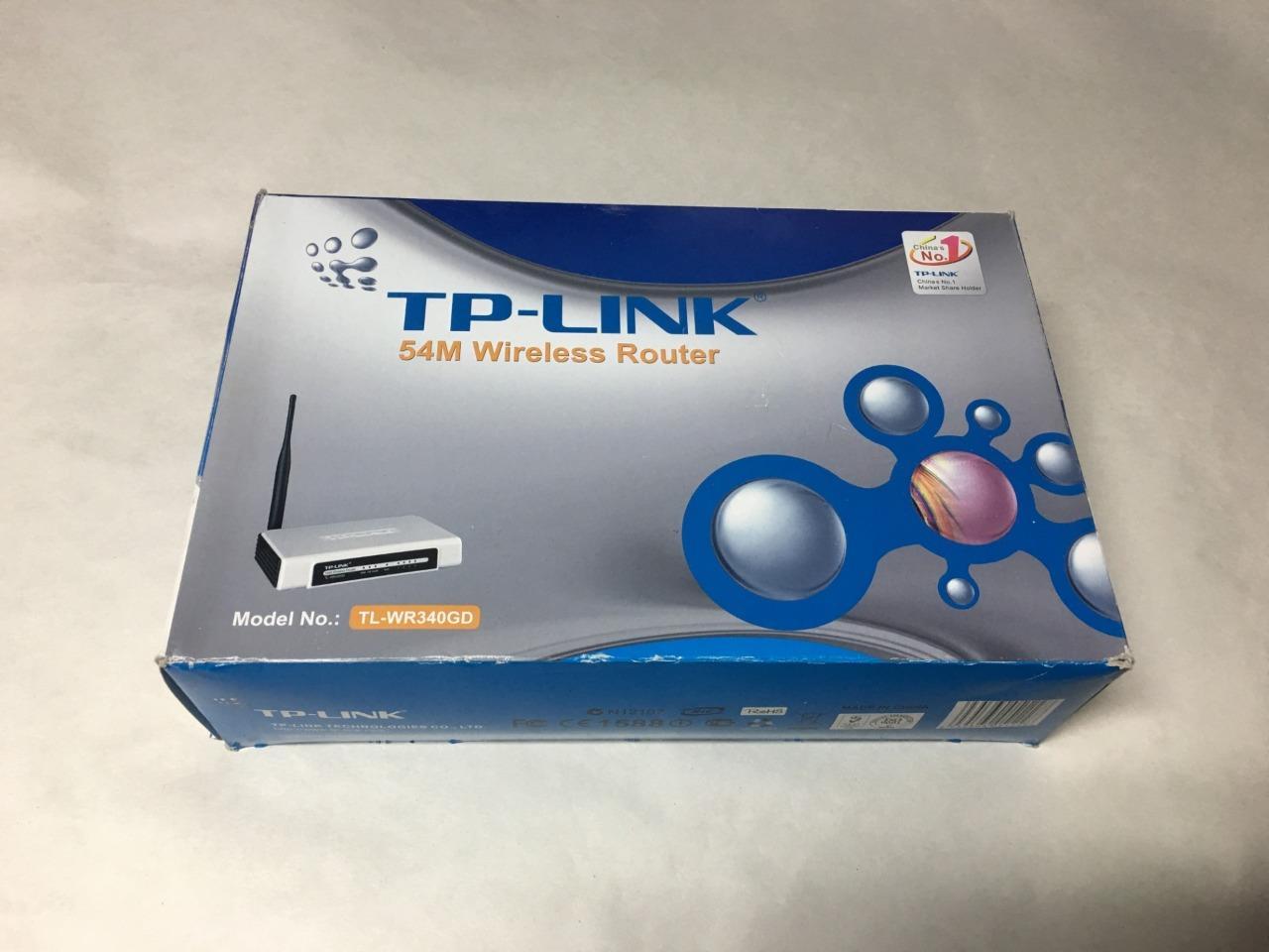 TP-Link TL-WR340GD 54 Mbps 4-Port 10/100 Wireless G Router for sale ...