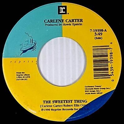 Carlene Carter - The Sweetest Thing / Goodnight Dallas [7" 45 rpm ...