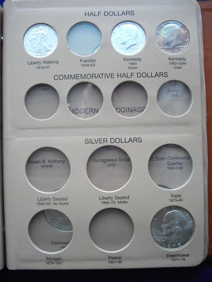 Complete Higher Grade Dansco #7070 US Type Set Including Gold - 44 ...