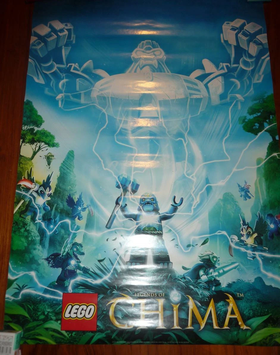 Lego Chima Characters Poster