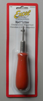Nail Driver Setter Tool w Wood Handle Excel Model Accessory 90002 | eBay