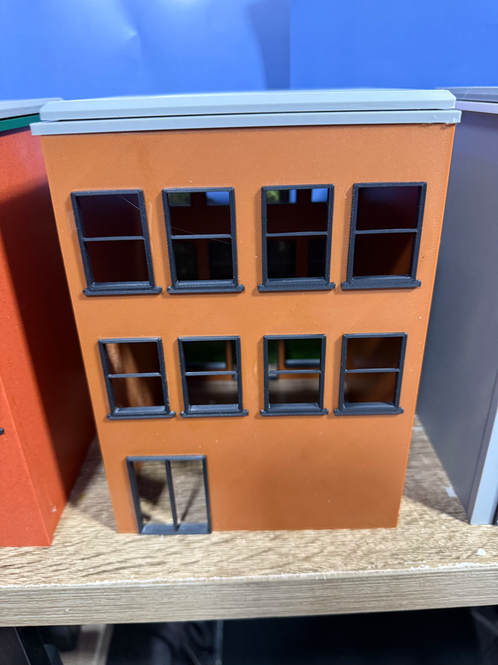 O Scale Storefront Buiilding - Built Up - Full color - Multiple ...