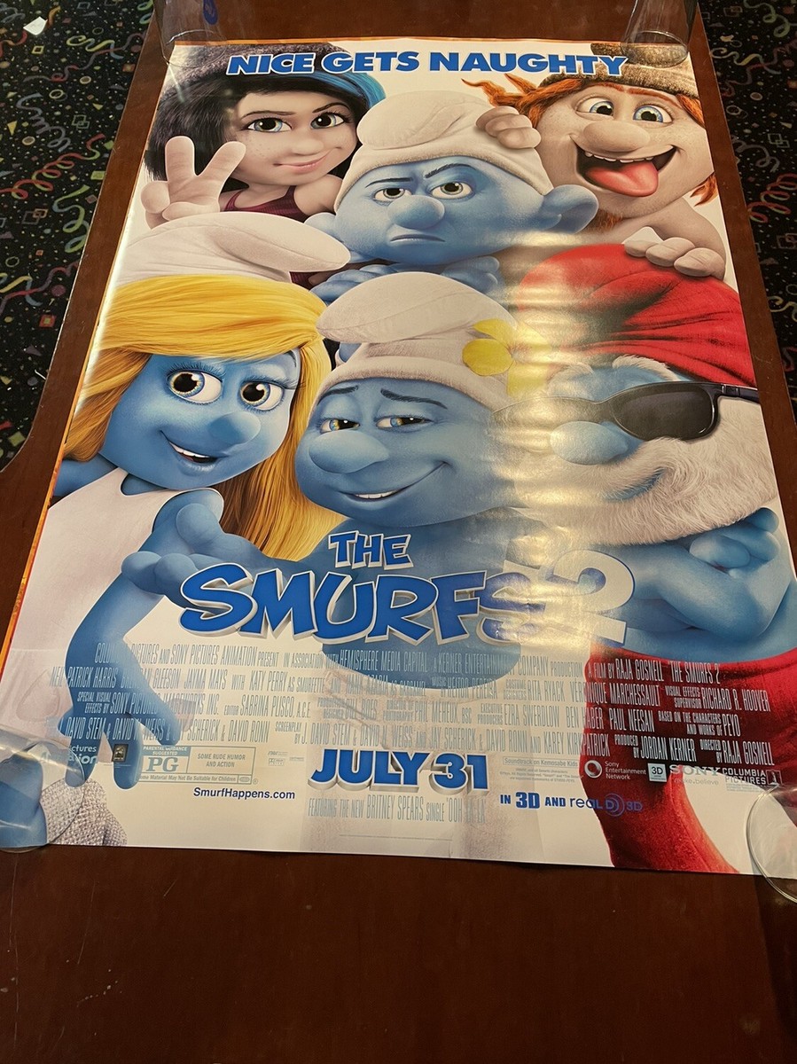 The Smurfs 2 Movie Poster