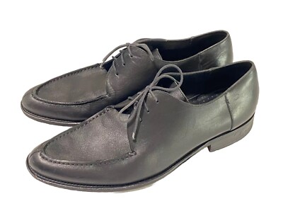 Gucci Moc & Split Toe Derby Black Men's Dress Shoes Size 10 D Made In ...