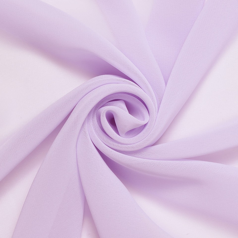 Polyester Chiffon Sheer Lightweight Breathable (60 Inch) Fabric By The ...