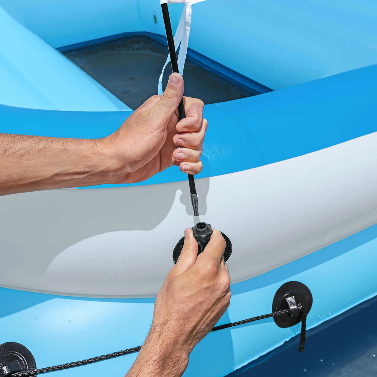 New Tobin Sports Lake Day 6-person Inflatable Party Island | eBay