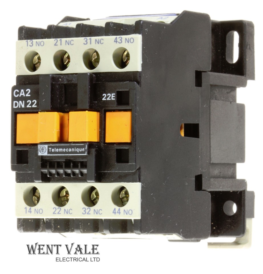 Telemecanique CA2 DN22 U7 - 10a Control Relay with 240vac (U7) Coil ...