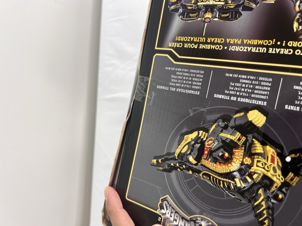 Power Rangers limited black ed. Legacy megazord dragonzord titanus ...