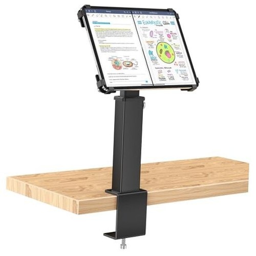 iPad Clamp Mount Desk, Adjustable Tablet Holder Clamp with 360 ...