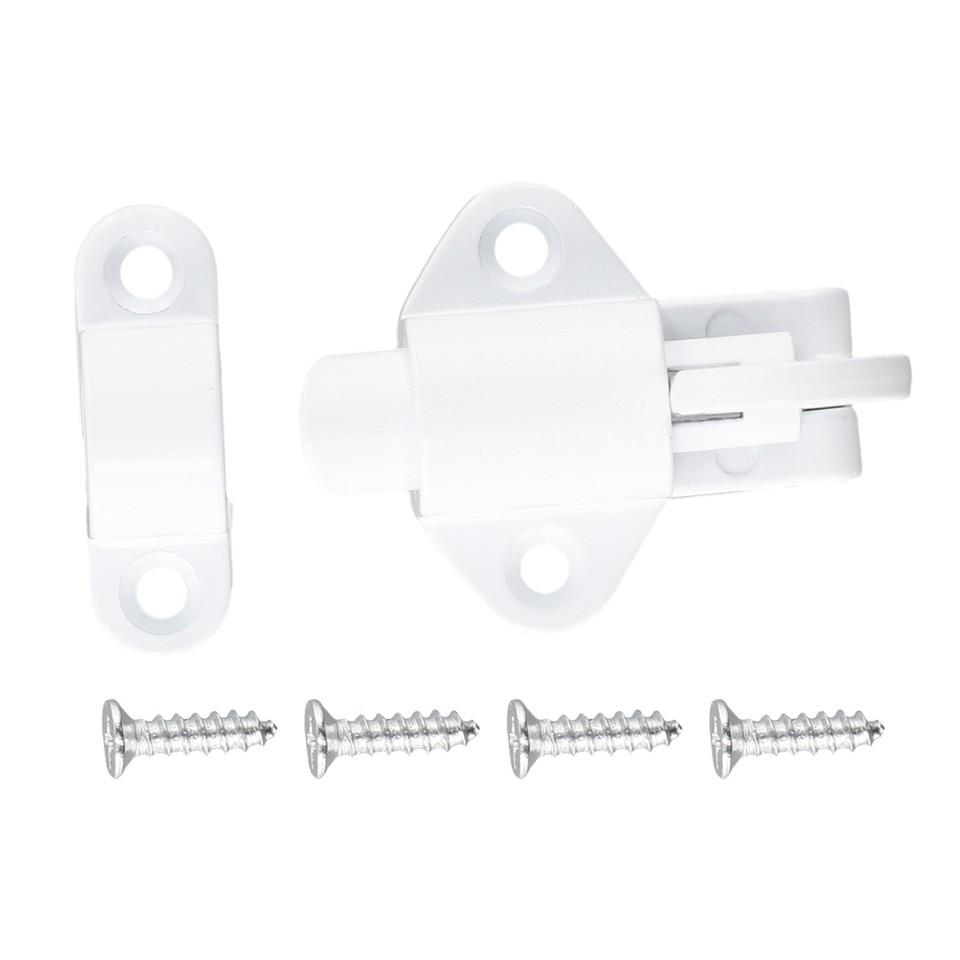 Door Bolt Door Latch Spare Sprung Accessories Attic White Hatch Lock ...