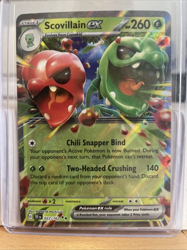 Scovillain ex 022/162 Temporal Forces Holo Pokemon Card | eBay