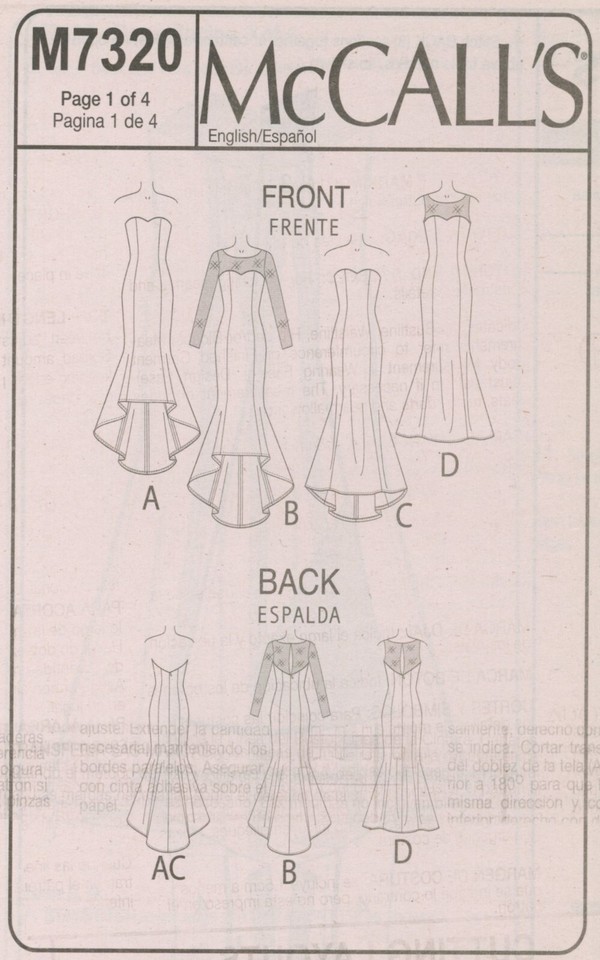 NO ENVELOPE McCall's & Simplicity Sewing PATTERNS WITHOUT PACKAGING | eBay